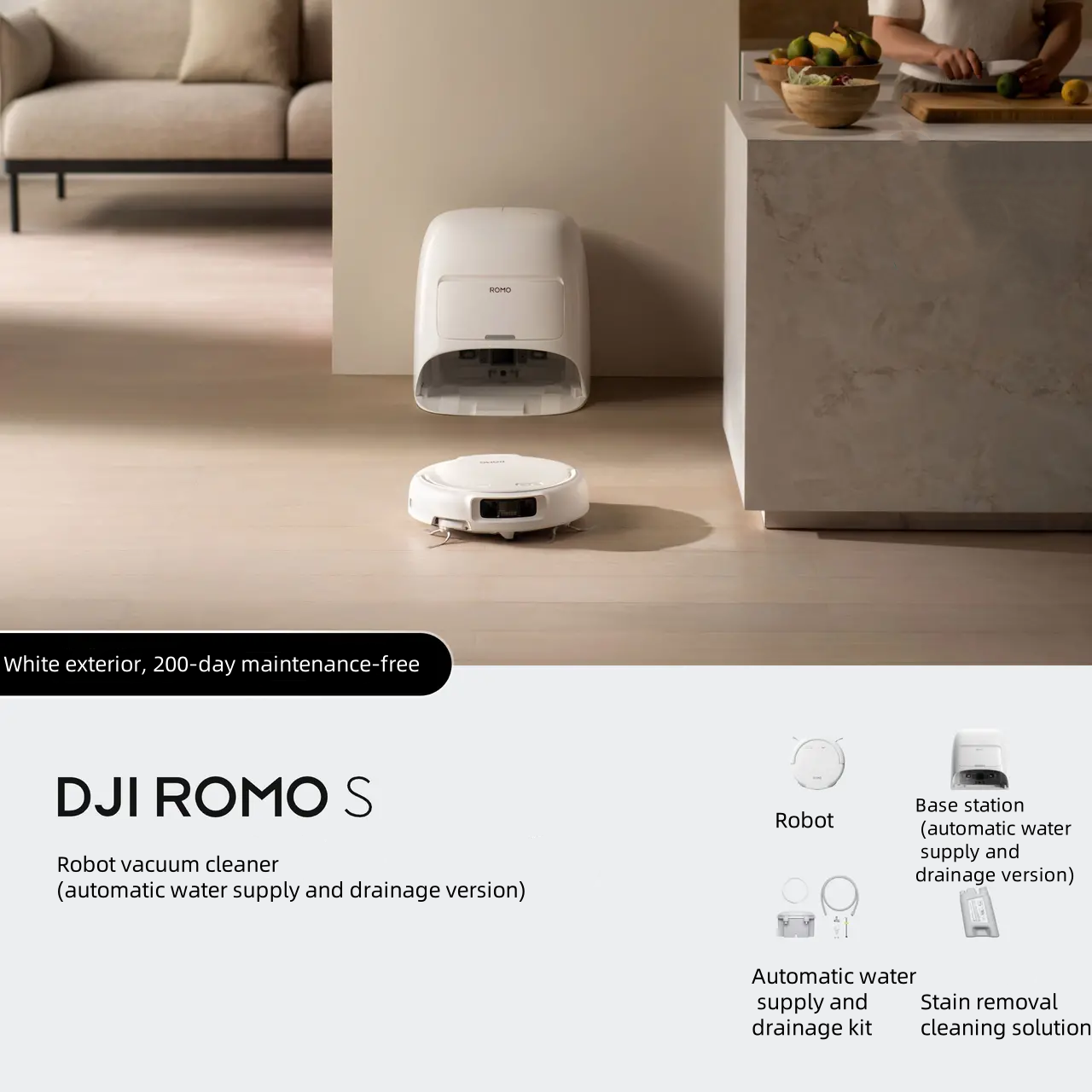 DJI ROMO Robot Vacuum Cleaner